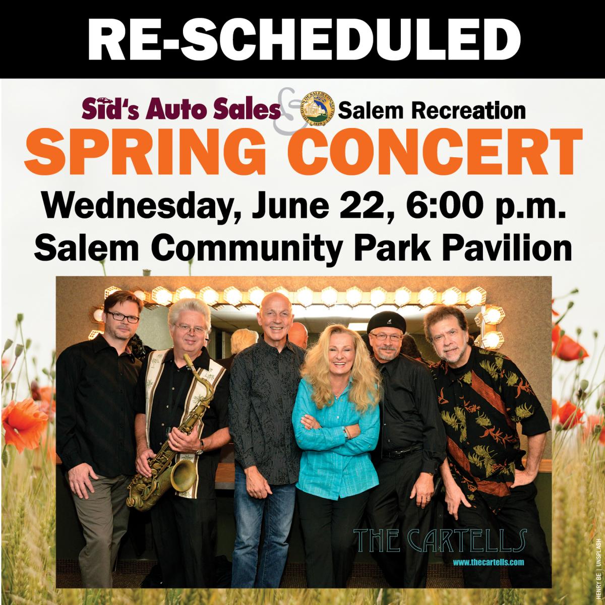 Spring Concert Re-scheduled! | Salem, CT