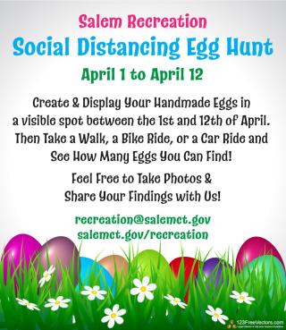 Social Distancing Egg Hunt | Salem, CT